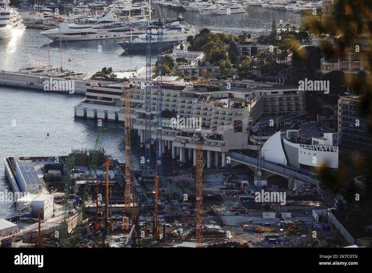 ©PHOTOPQR/NICE MATIN/Dylan Meiffret ; Monaco ; 27/01/2021 ; MONACO, le ...