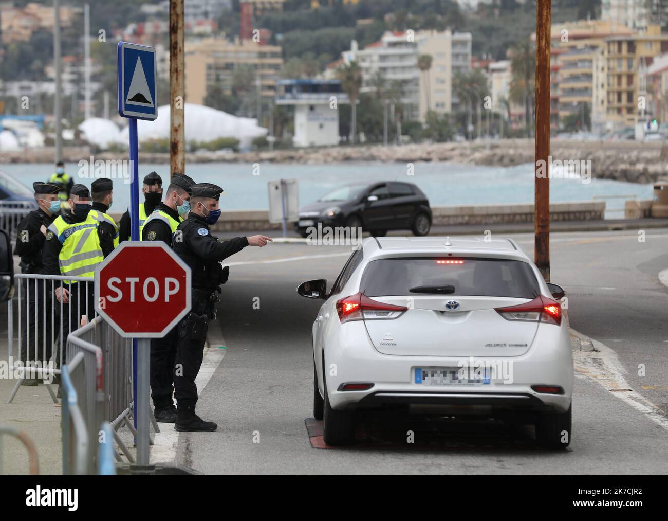 ©PHOTOPQR/NICE MATIN/Jean François Ottonello ; Menton ; 01/02/2021 ...