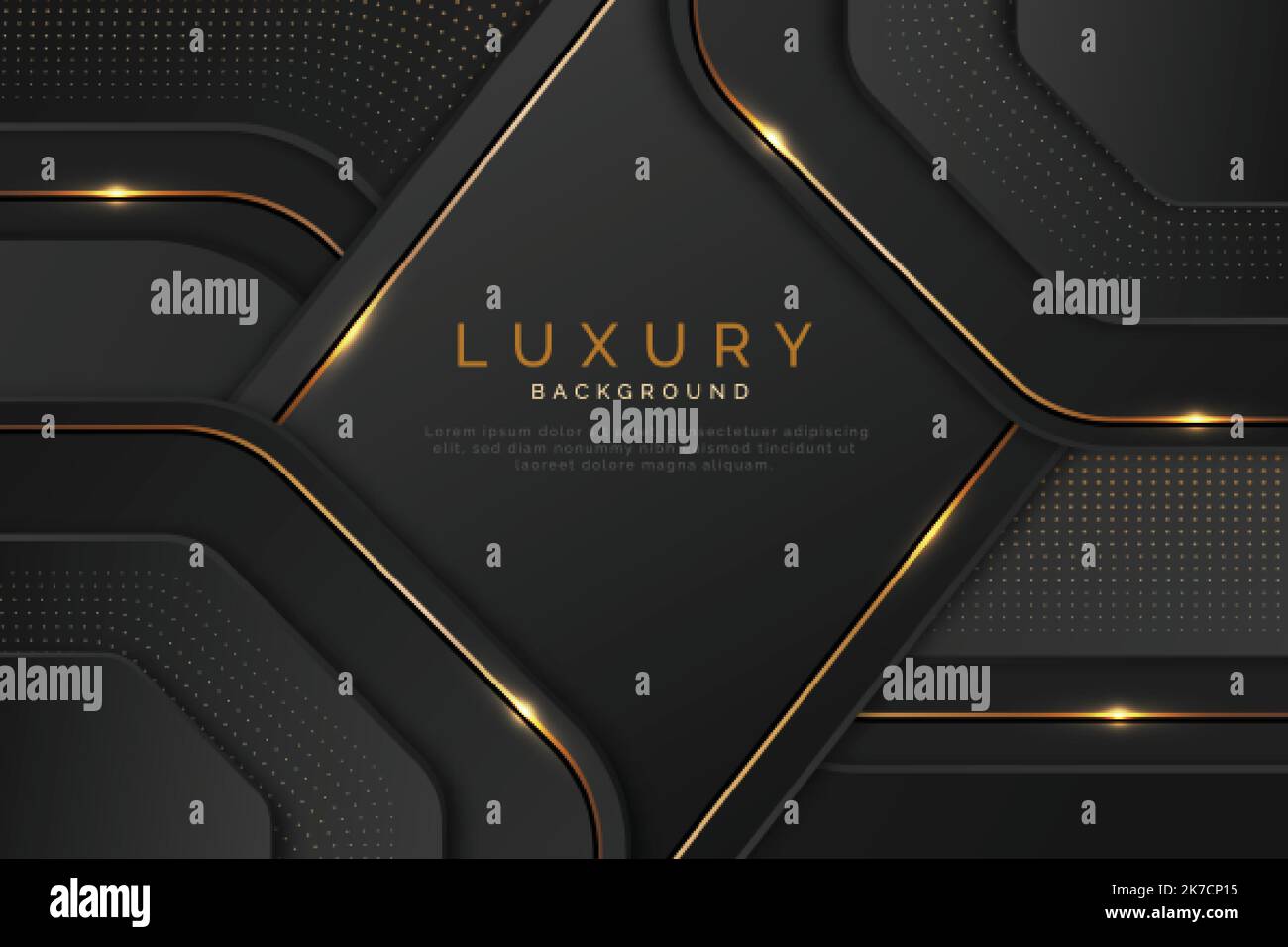 paper style luxury background vector design illustration Stock Vector ...