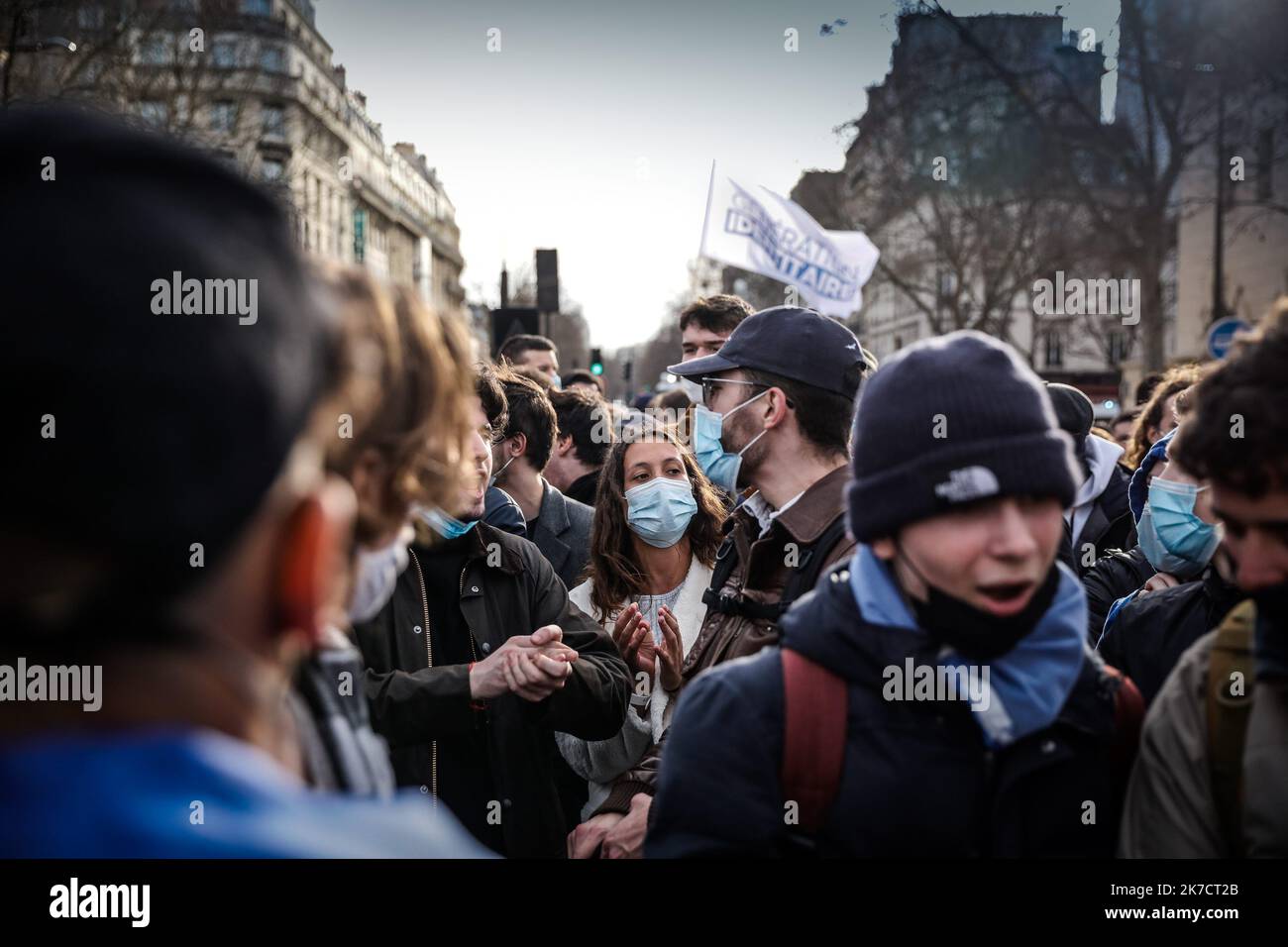 Dissolution of generation identitaire hi-res stock photography and ...