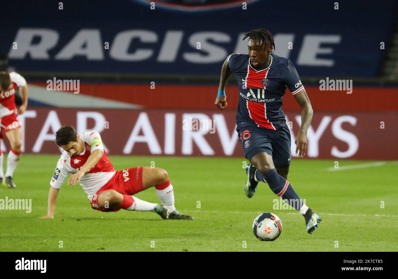 ©PHOTOPQR/LE PARISIEN/Fred Dugit ; PARIS 21/02/2021 PARC DES PRINCES ...