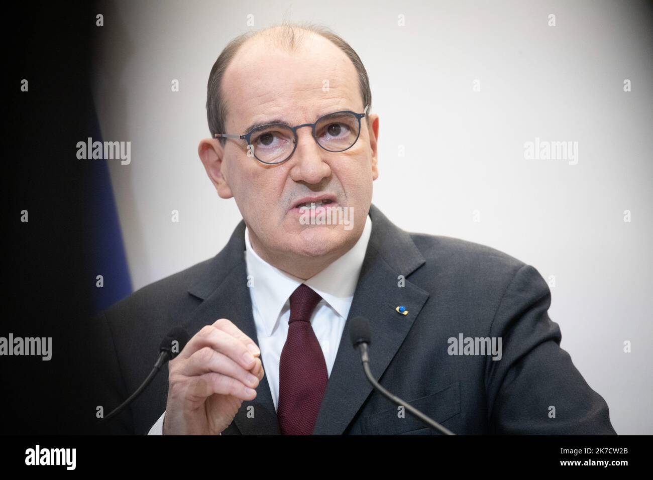 ©PHOTOPQR/LE PARISIEN/Fred Dugit ; Paris ; 25/02/2021 ; Politique ...