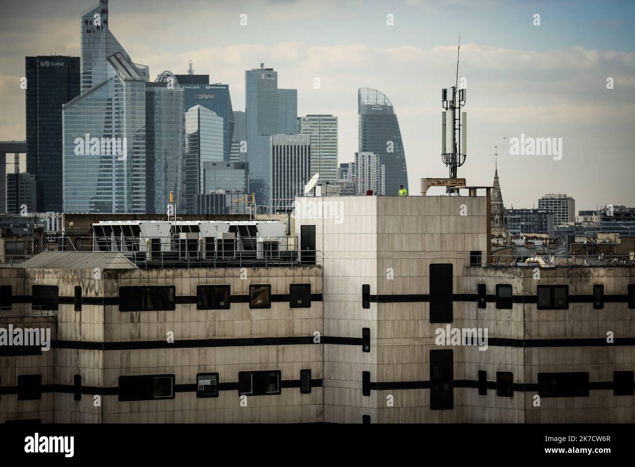 ©Thomas Padilla/MAXPPP - 26/02/2021 ; Paris , FRANCE; ILLUSTRATION DE ...