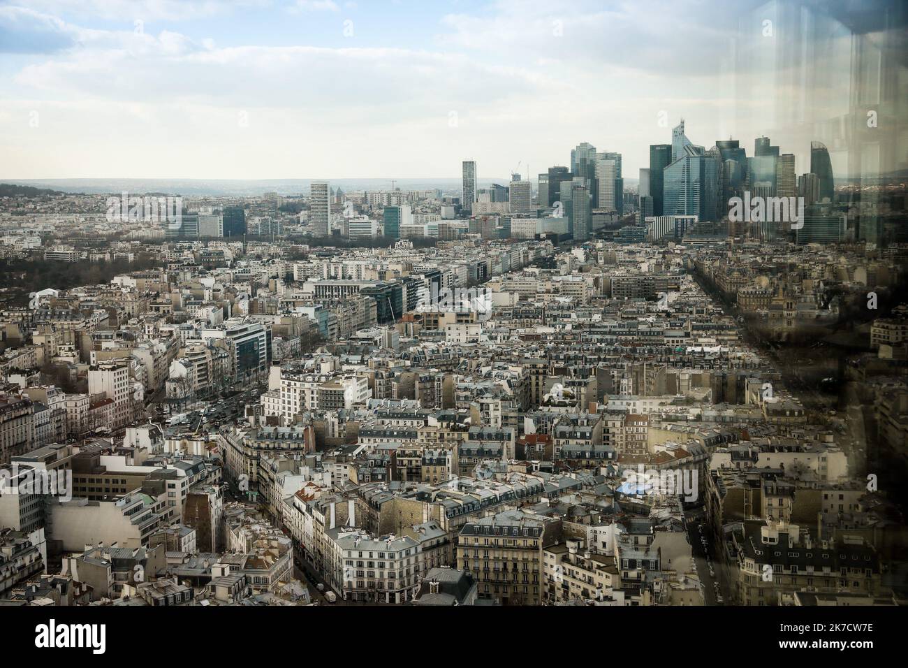 ©Thomas Padilla/MAXPPP - 26/02/2021 ; Paris , FRANCE; ILLUSTRATION DE PARIS. - Paris, France ...
