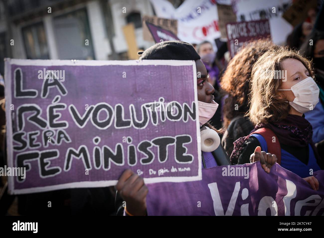 ©Thomas Padilla/MAXPPP - 08/03/2021 ; Paris , FRANCE; A L' OCCASION DE ...