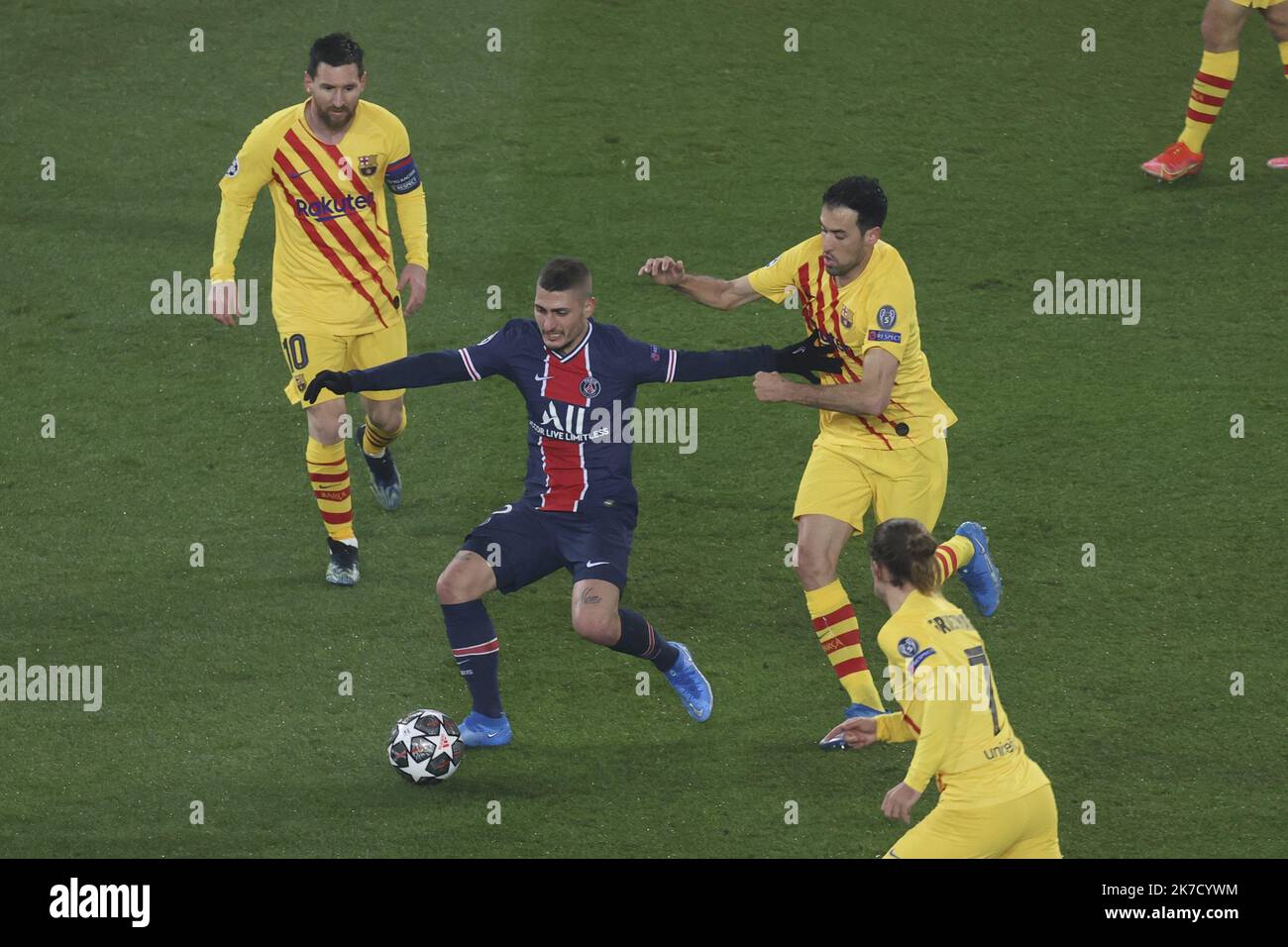 ©Sebastien Muylaert/MAXPPP - Marco Verratti of Paris Saint Germain ...