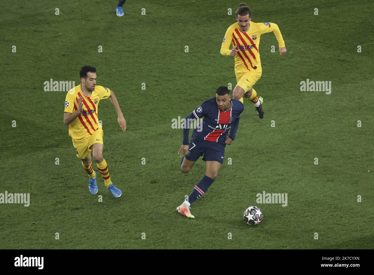 ©Sebastien Muylaert/MAXPPP - Kylian Mbappe of Paris Saint Germain ...