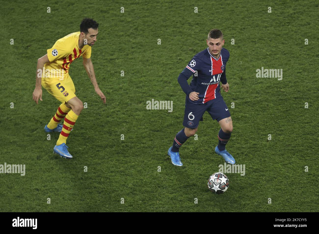 ©Sebastien Muylaert/MAXPPP - Marco Verratti of Paris Saint Germain ...