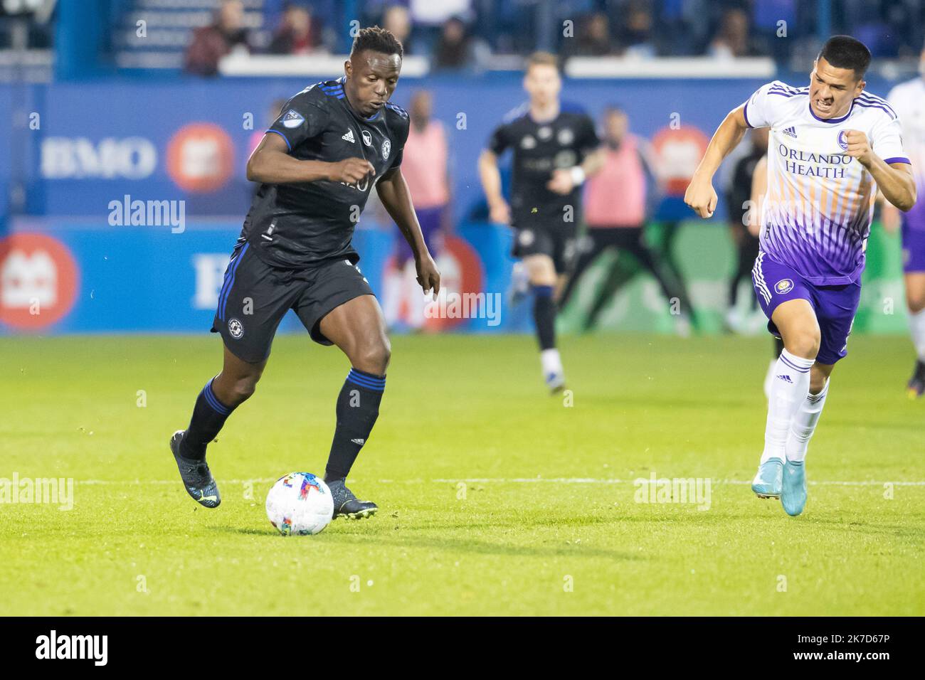 Montreal, Canada. 16th Oct, 2022. CF Montreal midfielder Victor Wanyama ...