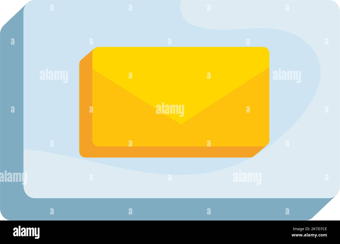 message notification design Stock Vector Image & Art - Alamy