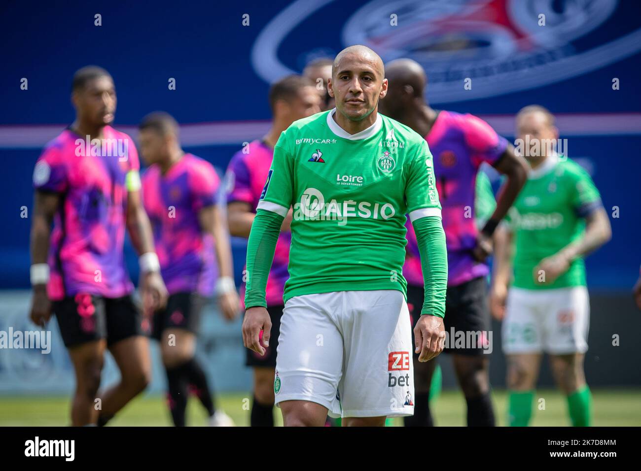 Aurelien Morissard / IP3; Saint-Etienne's Wahib KHAZRI during the ...