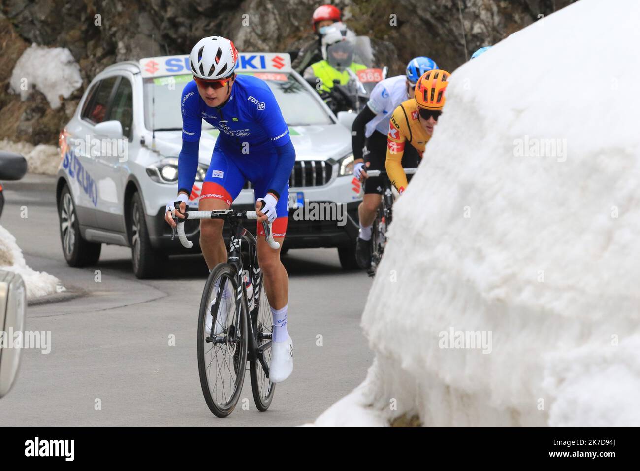©Pierre Teyssot/MAXPPP ; Tour of the Alps UCI Cycling Race. Innsbruck ...