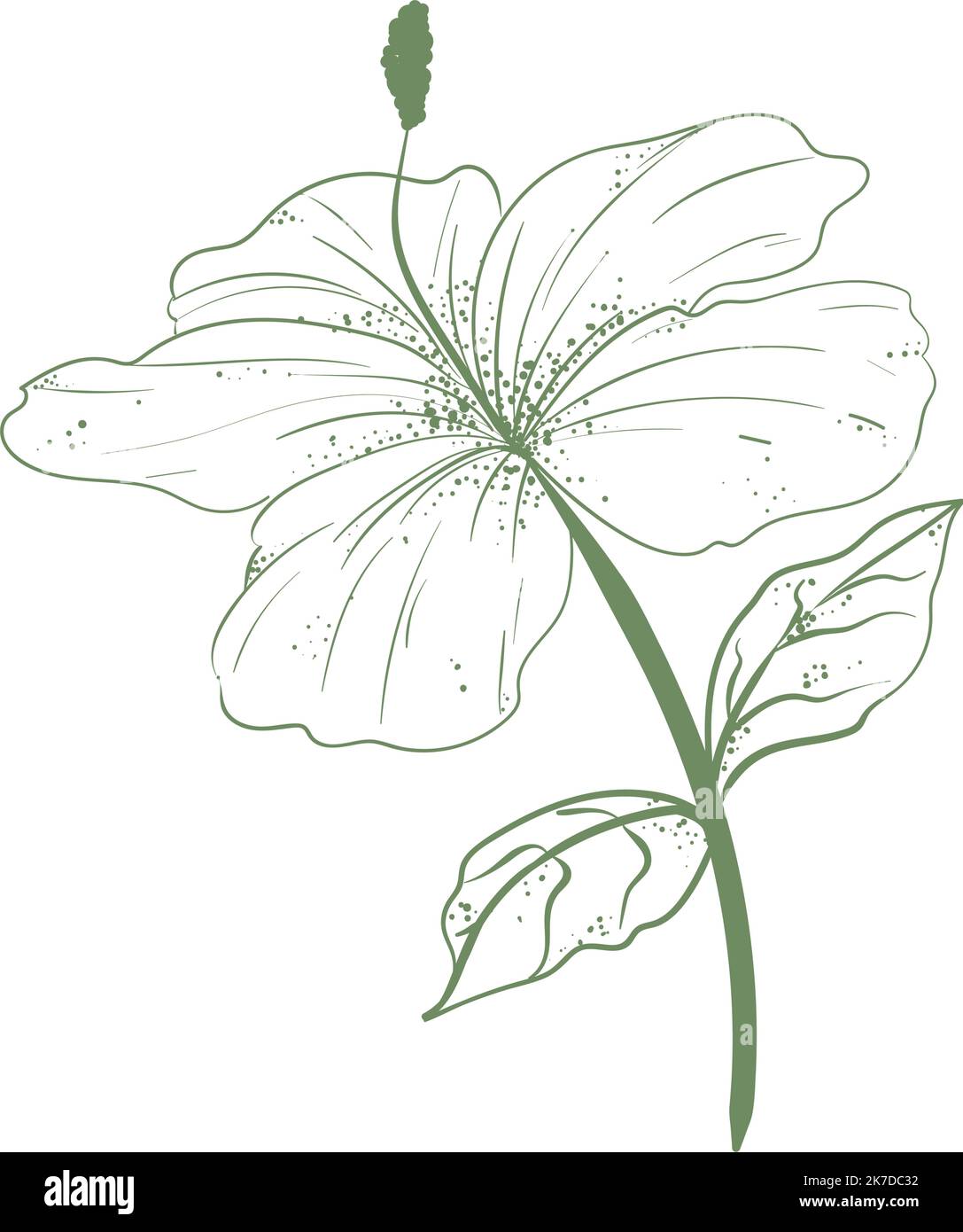 nature flower design Stock Vector Image & Art - Alamy