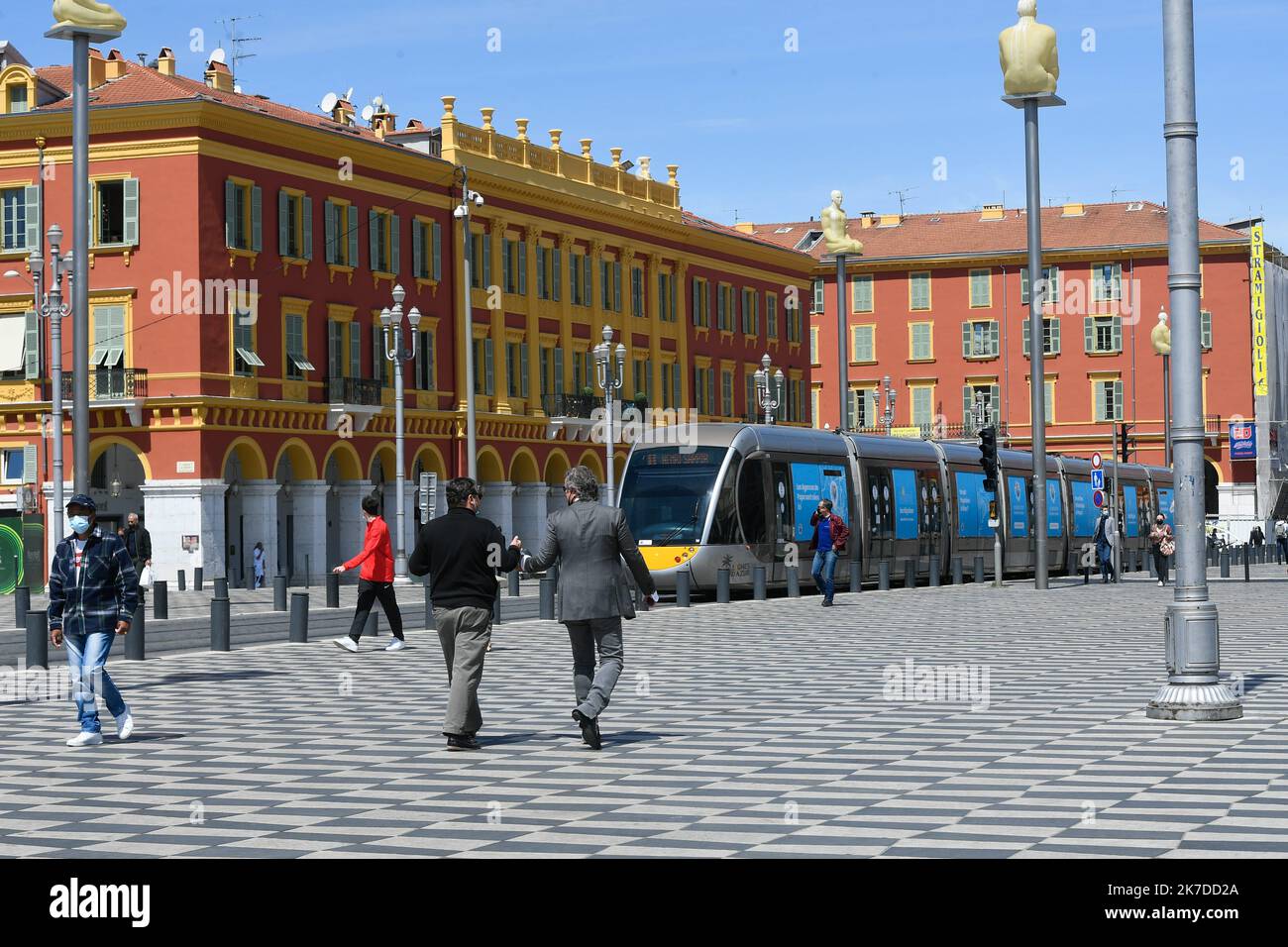 ©PHOTOPQR/OUEST FRANCE/Franck Dubray ; Nice ; 06/05/2021 ; Elections ...
