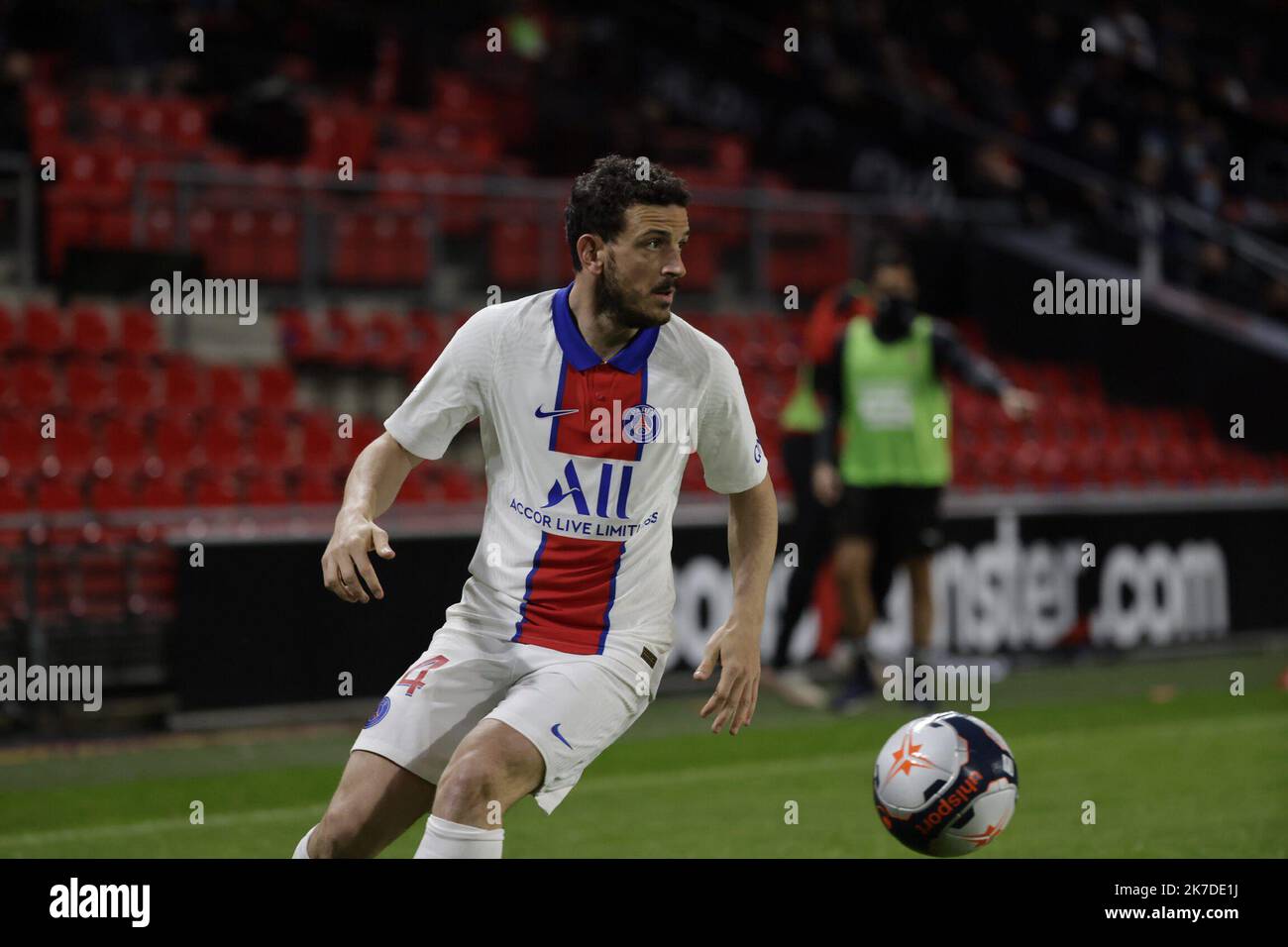 Jeremias Gonzalez / IP3. French L1 football match between Rennes and ...