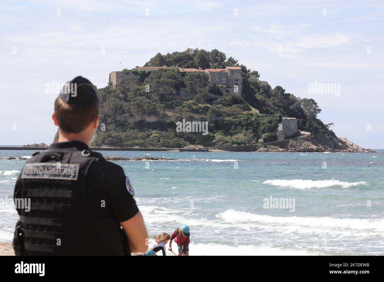 ©PHOTOPQR/NICE MATIN/Luc Boutria ; Fort Bregancon 14/05/2021 Emmanuel ...