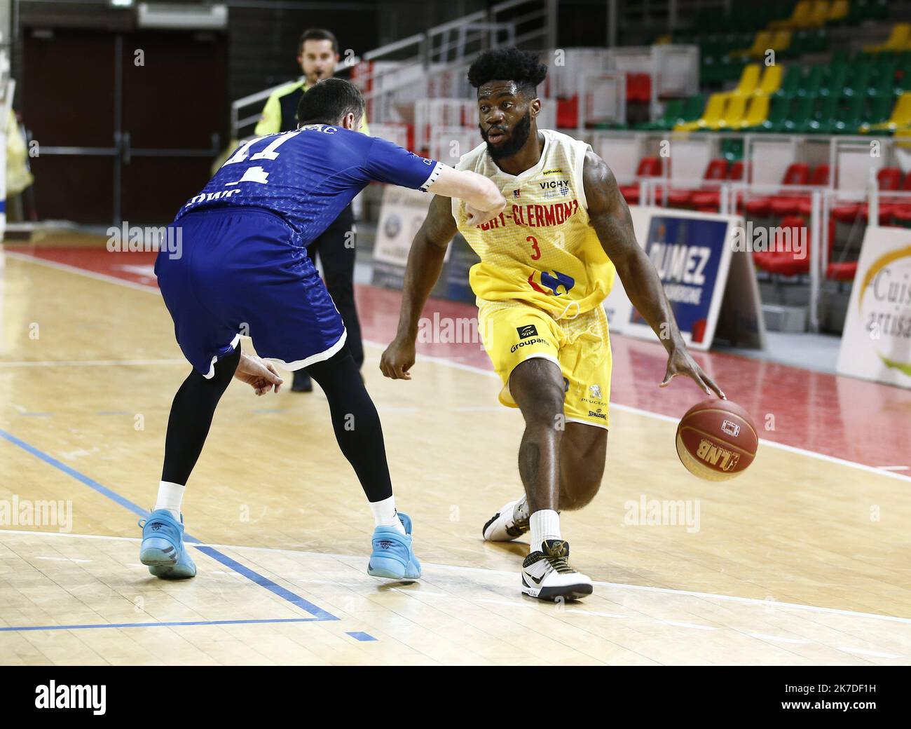 Thierry Larret / Maxppp. Basket Pro B: JA Vichy Clermont Metropole vs ...
