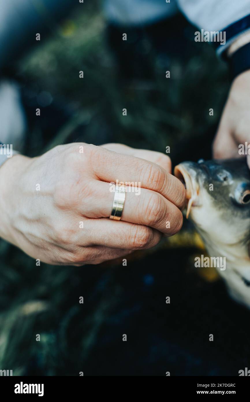 Throw catch with the mouth man hi-res stock photography and images - Alamy