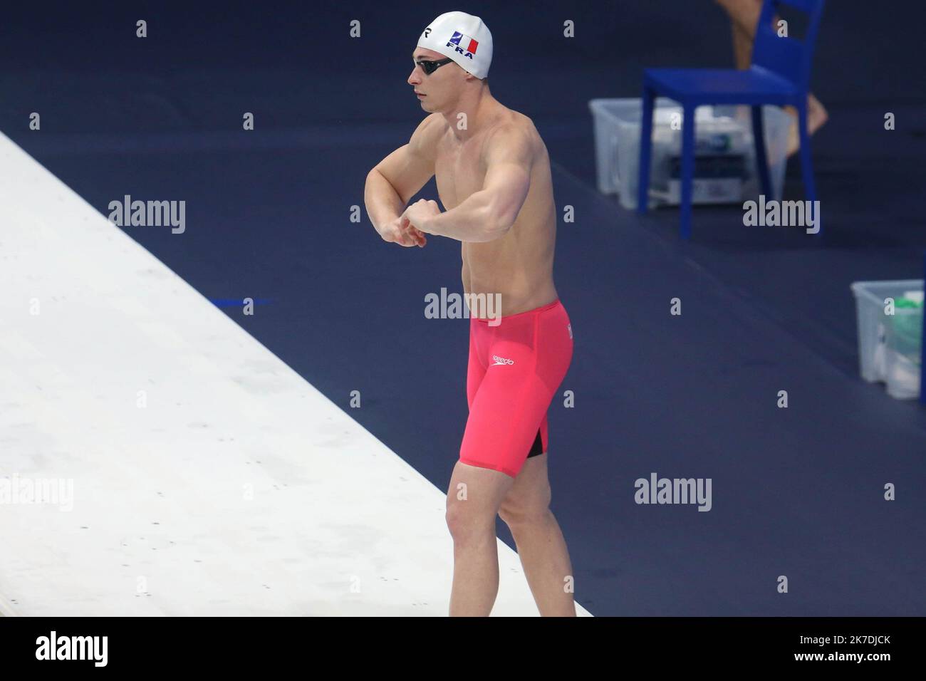 ©Laurent Lairys/MAXPPP - Maxime Grousset of France Series 50 m ...