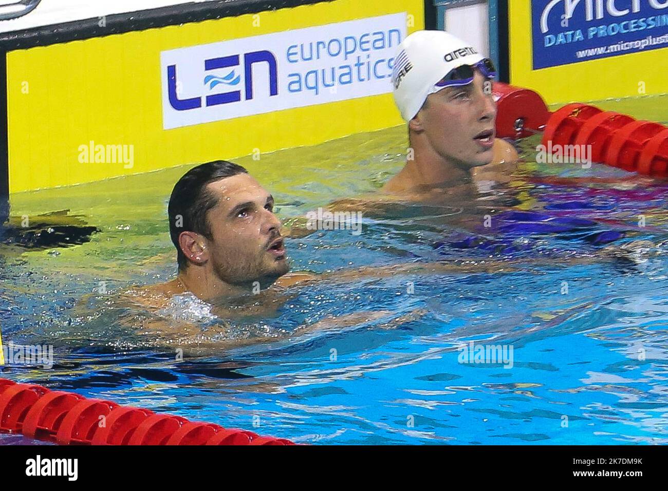 ©Laurent Lairys/MAXPPP - FLORENT Manaudou of France and Kristian ...