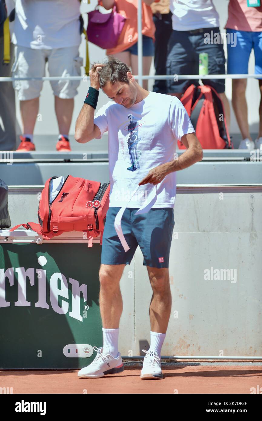 ©FRANCK CASTEL/MAXPPP - French Open Tennis. Roland-Garros 2021. PARIS ...