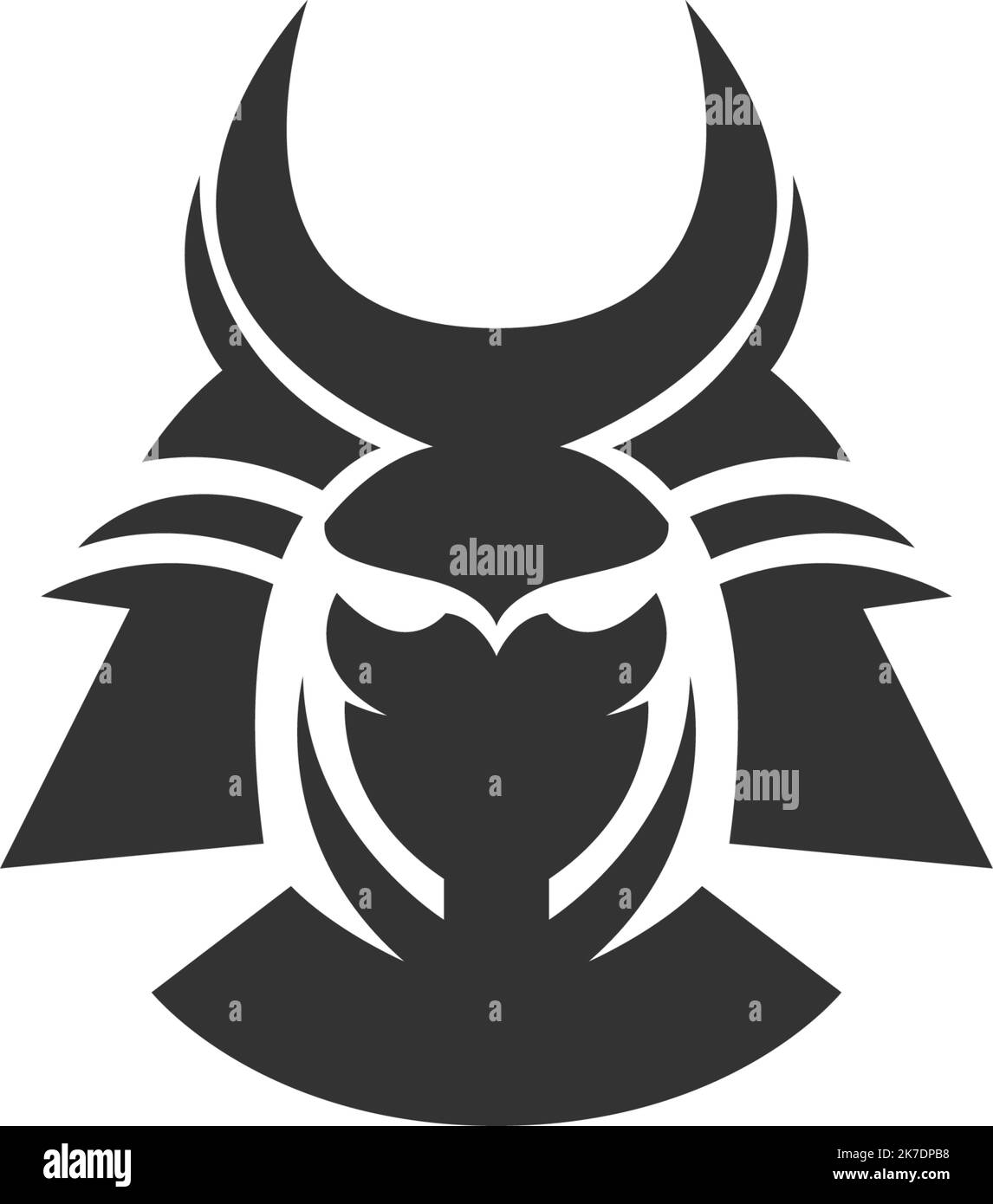 Ronin icon design logo illustration template Stock Vector Image & Art ...