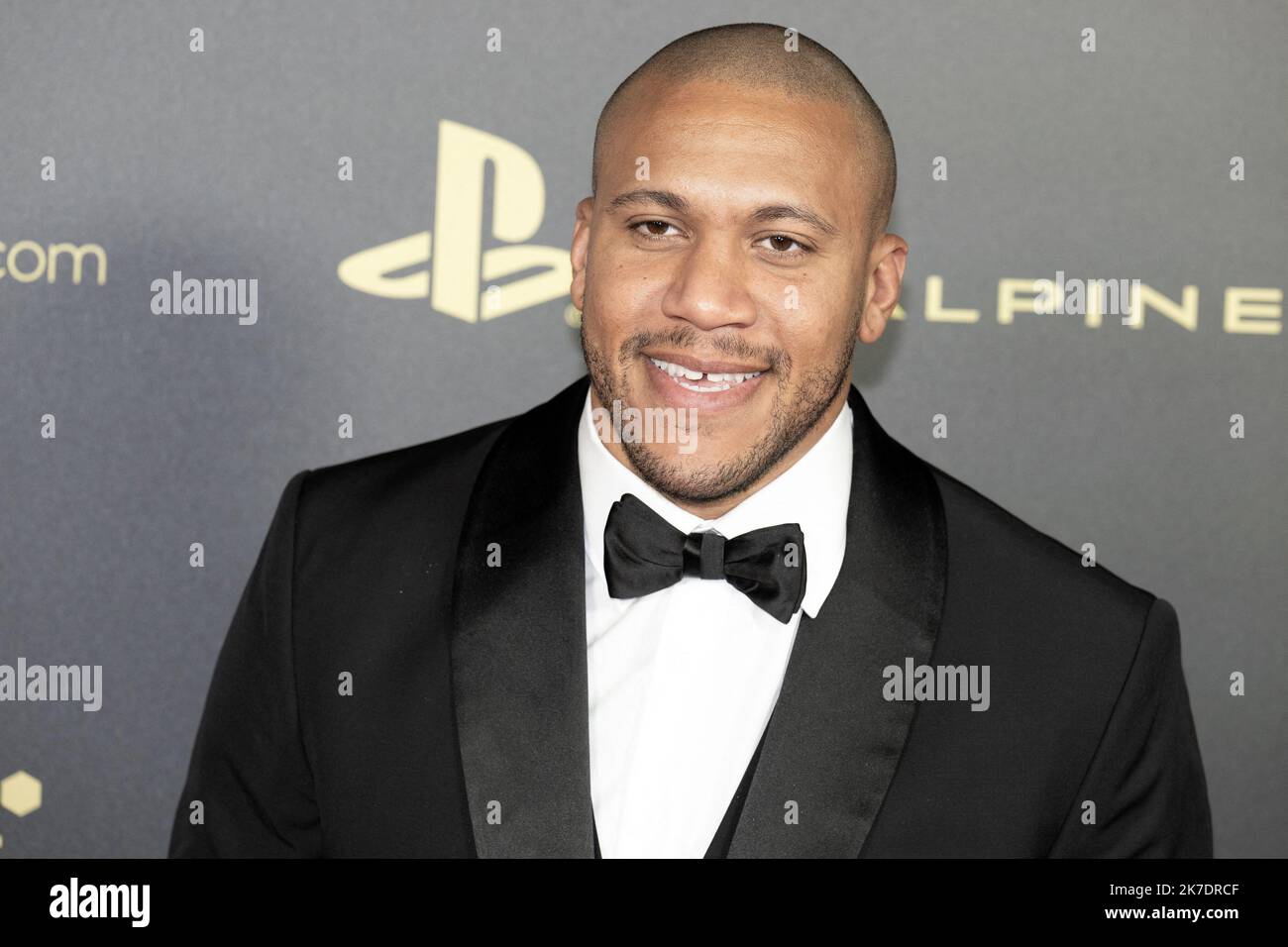 Paris, France. 17th Oct, 2022. Ciryl Gane arrives at the Ballon dOr ...