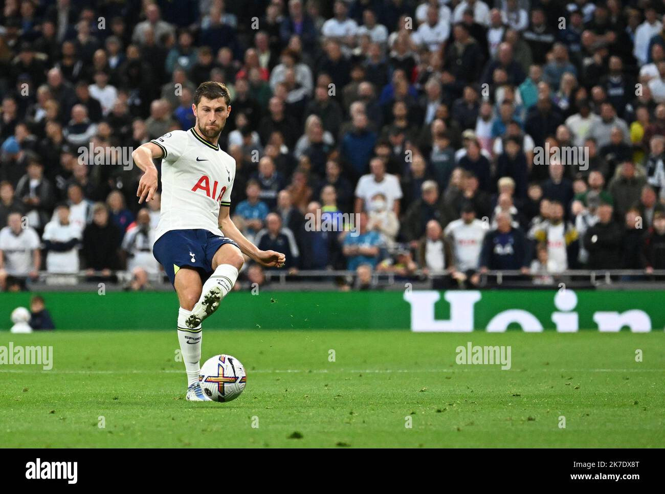 Ben Davies of Tottenham Hotspur in action. Premier League match ...