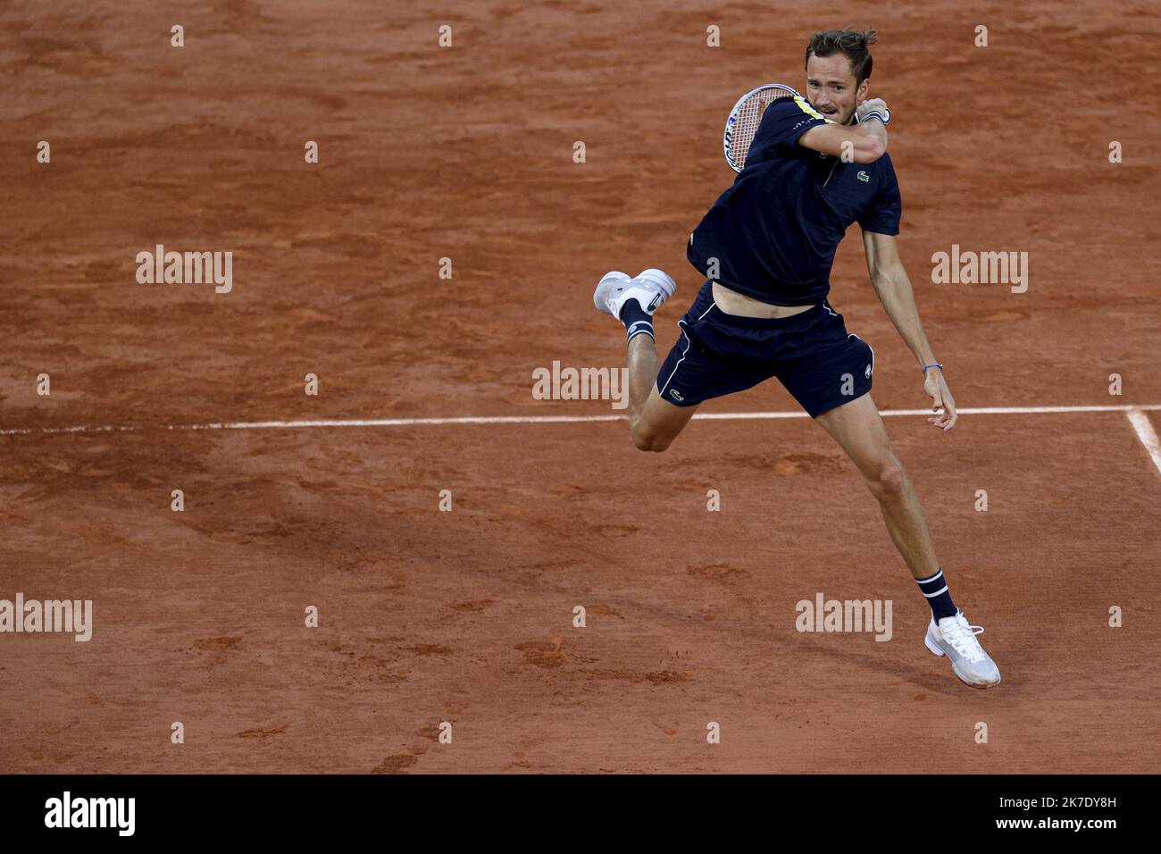 Daniil medvedev forehand hi-res stock photography and images - Alamy