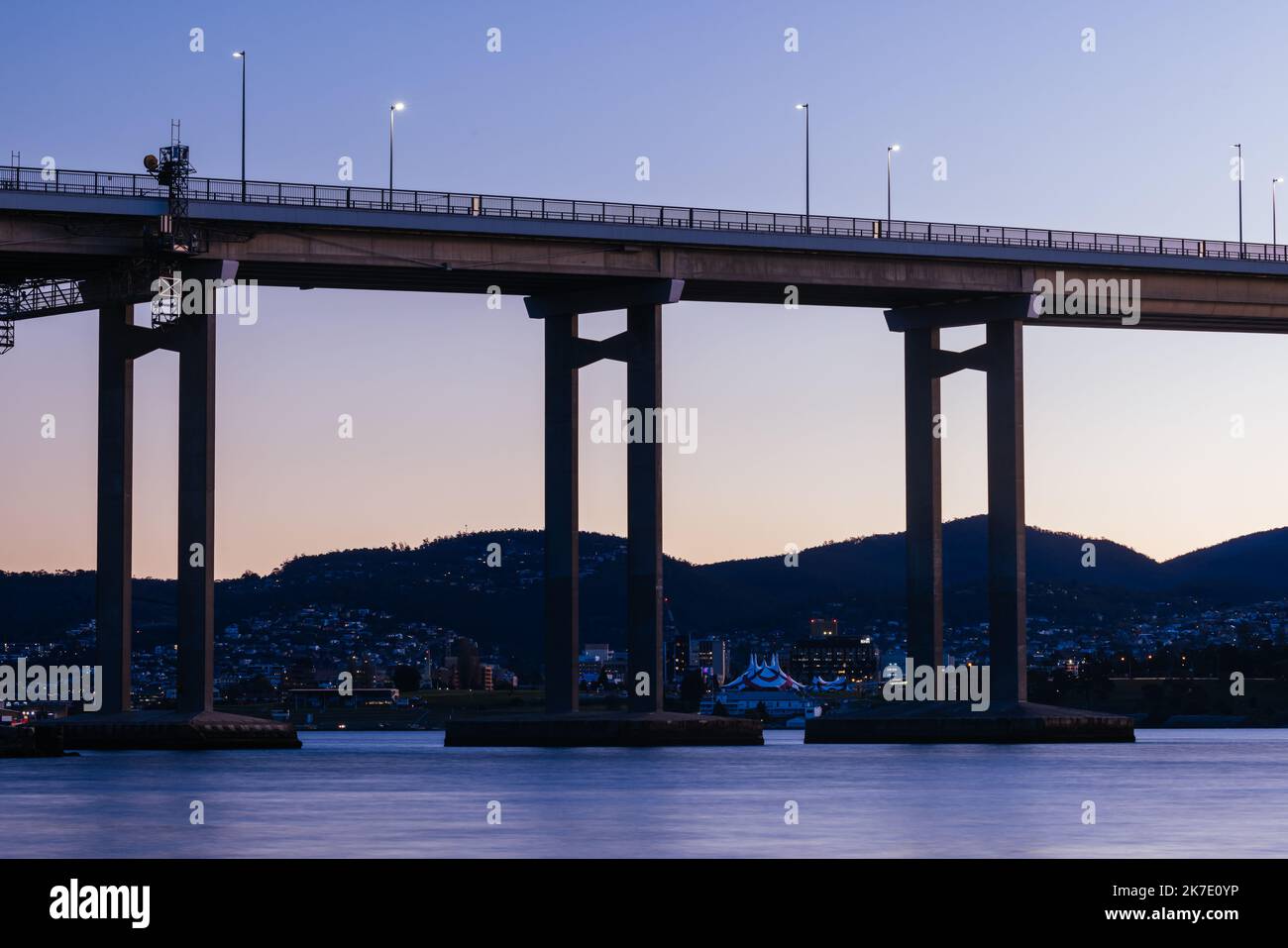 Tasman Bridge in Hobart Tasmania Australia Stock Photo - Alamy