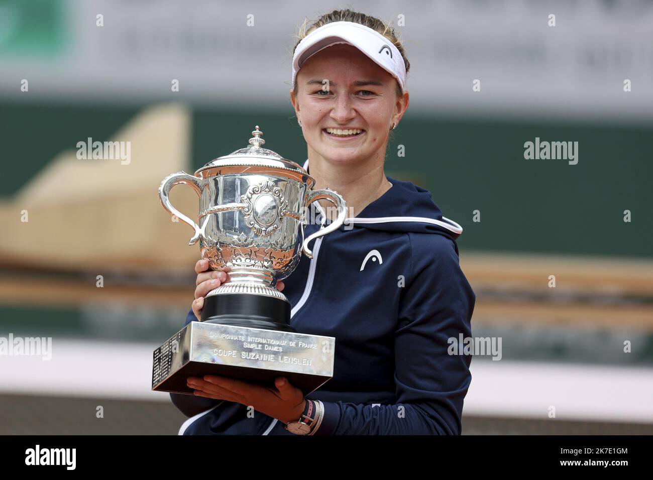 Roland garros trophy 2021 hi-res stock photography and images - Alamy