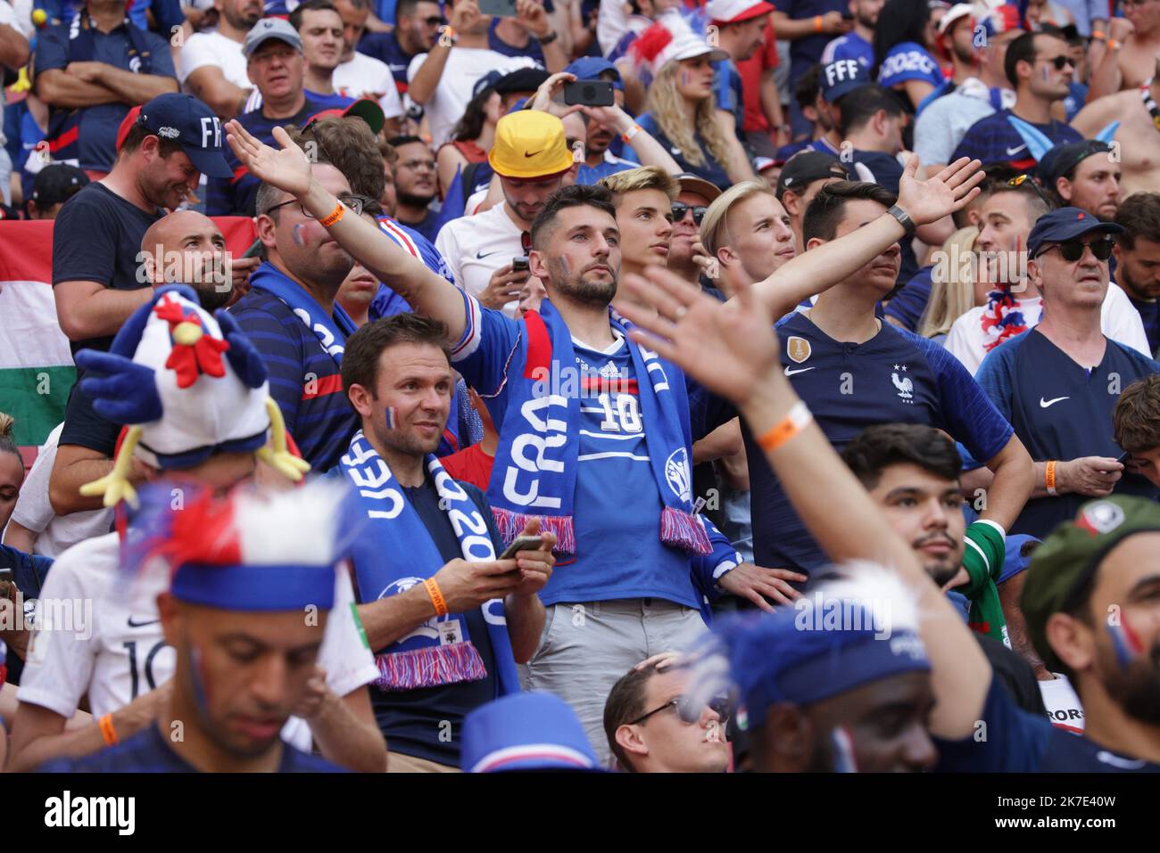 Supporter equipe de france football hi-res stock photography and images ...