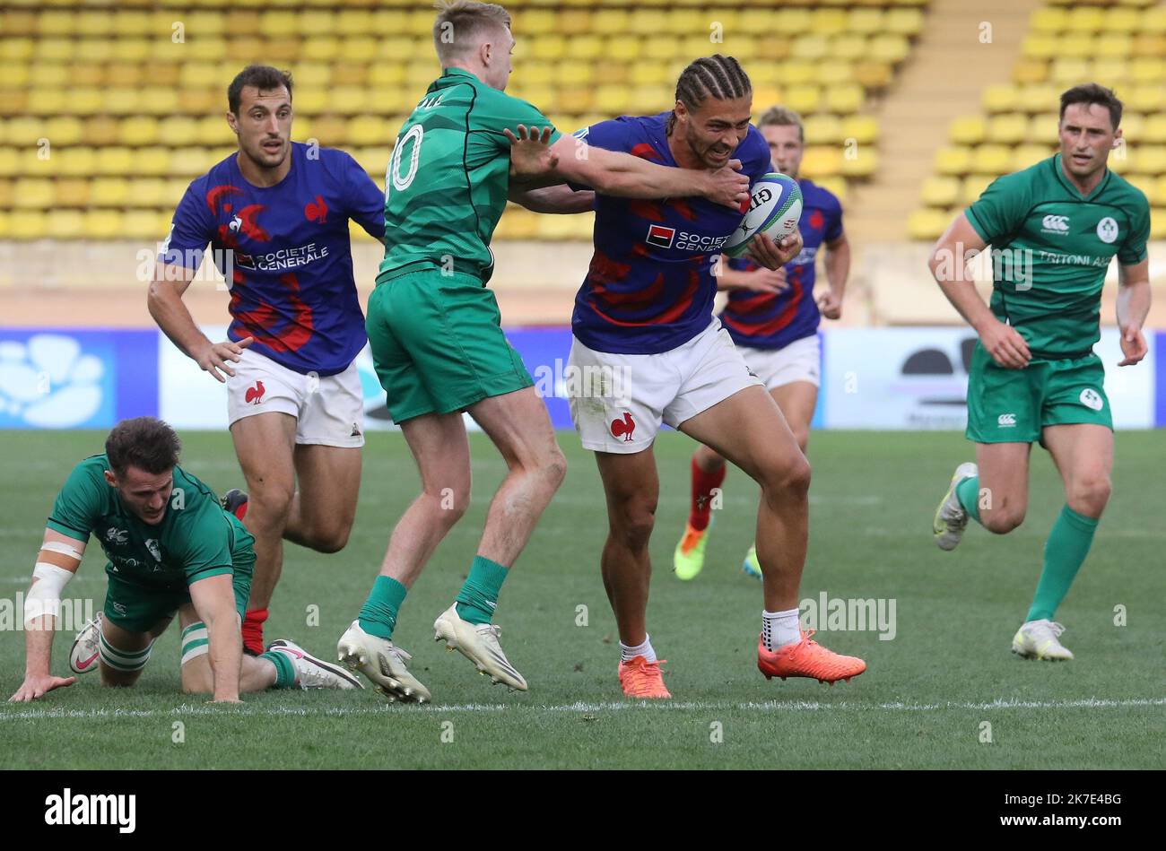©PHOTOPQR/NICE MATIN/Cyril Dodergny ; Monaco le 20/06/2021 - Stade ...