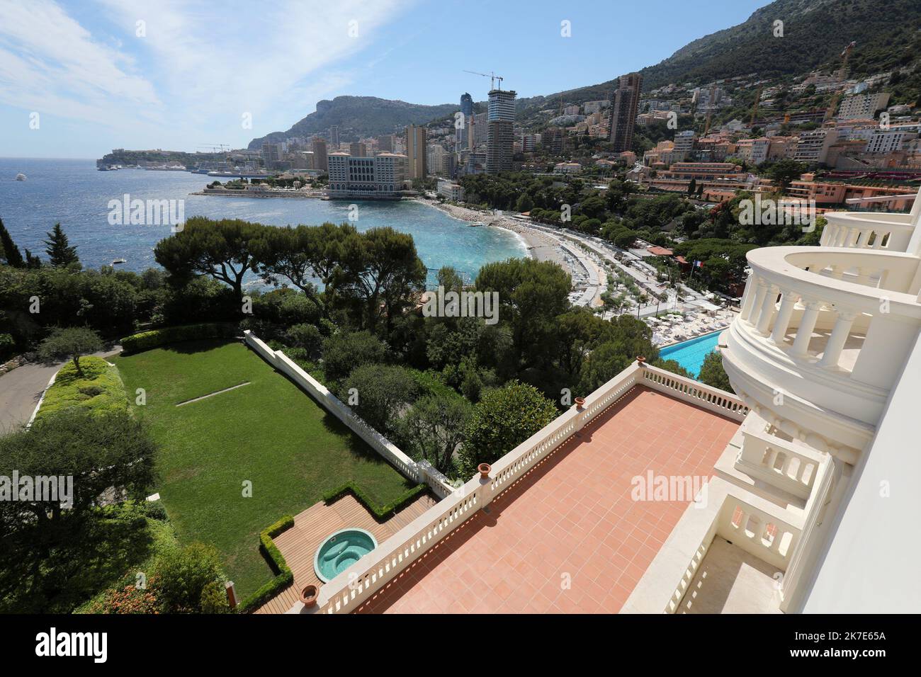 ©PHOTOPQR/NICE MATIN/Cyril Dodergny ; Monaco ; 24/06/2021 ; Roquebrune ...