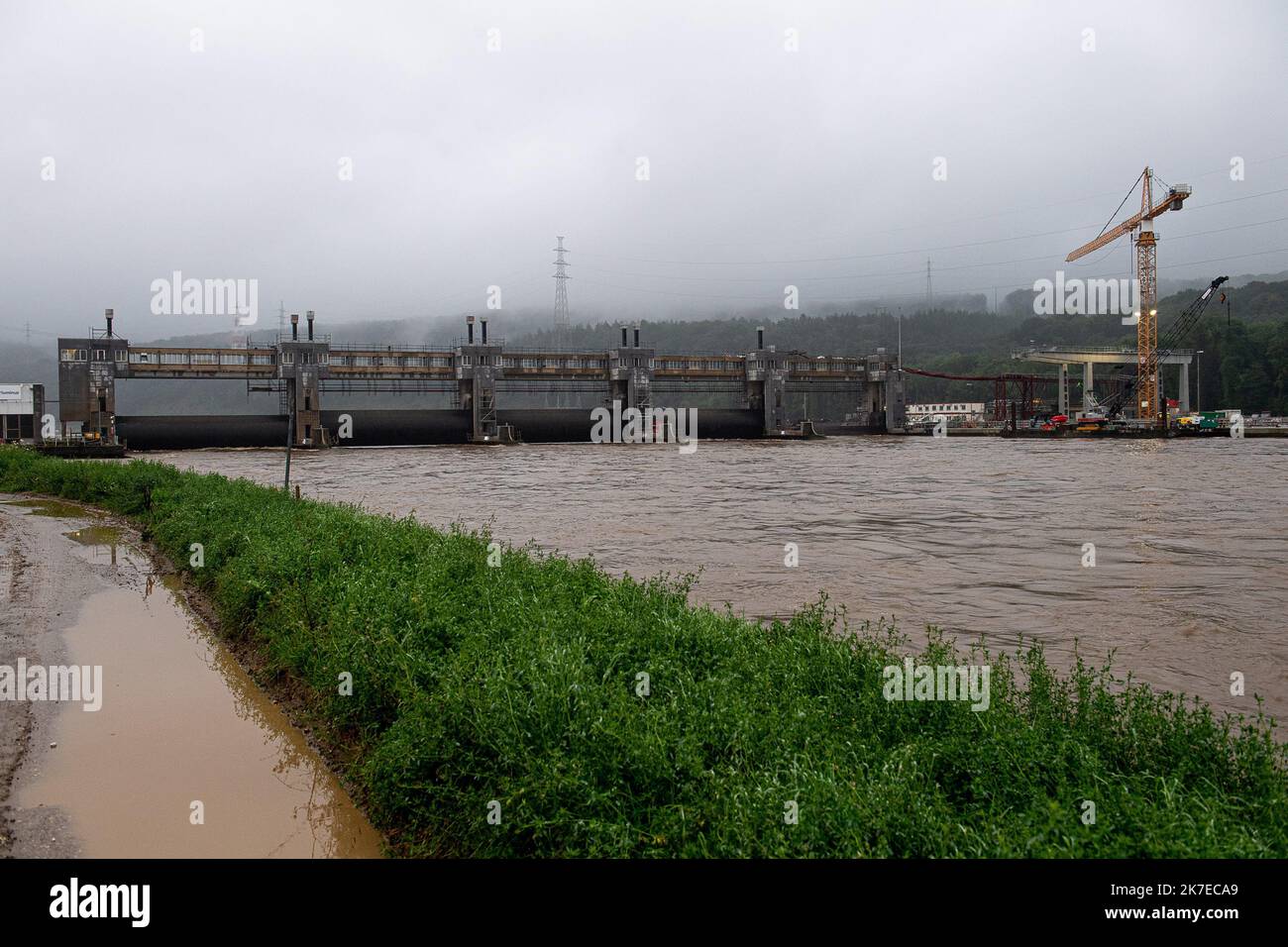 ©PHOTOPQR/VOIX DU NORD/PASCAL BONNIERE ; 15/07/2021 ; NAMUR 15.07.2021 ...