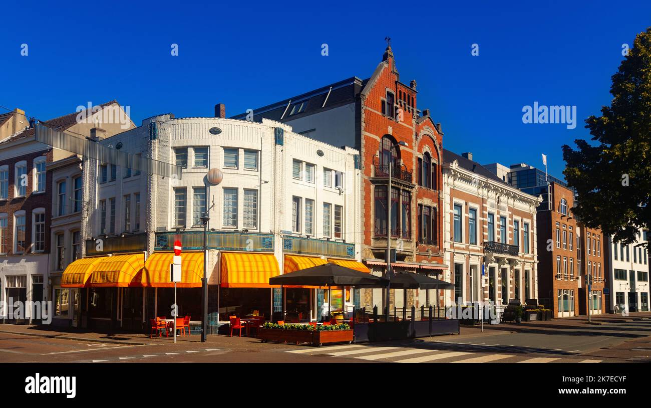 Streets of Breda old town, Netherlands Stock Photo - Alamy