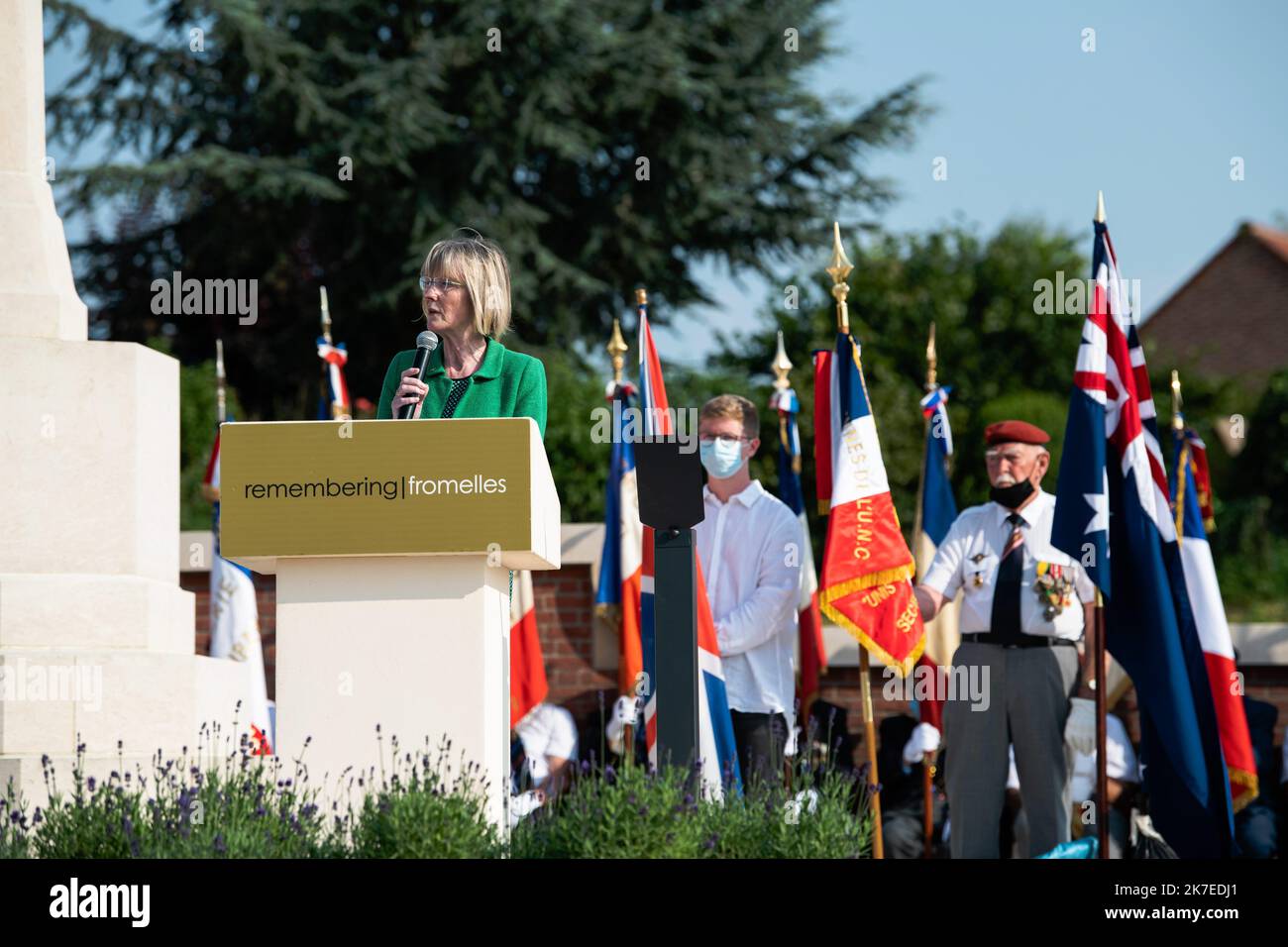 ©PHOTOPQR/VOIX DU NORD/JULIE SEBADELHA ; 19/07/2021 ; Fromelles - 19/07 ...