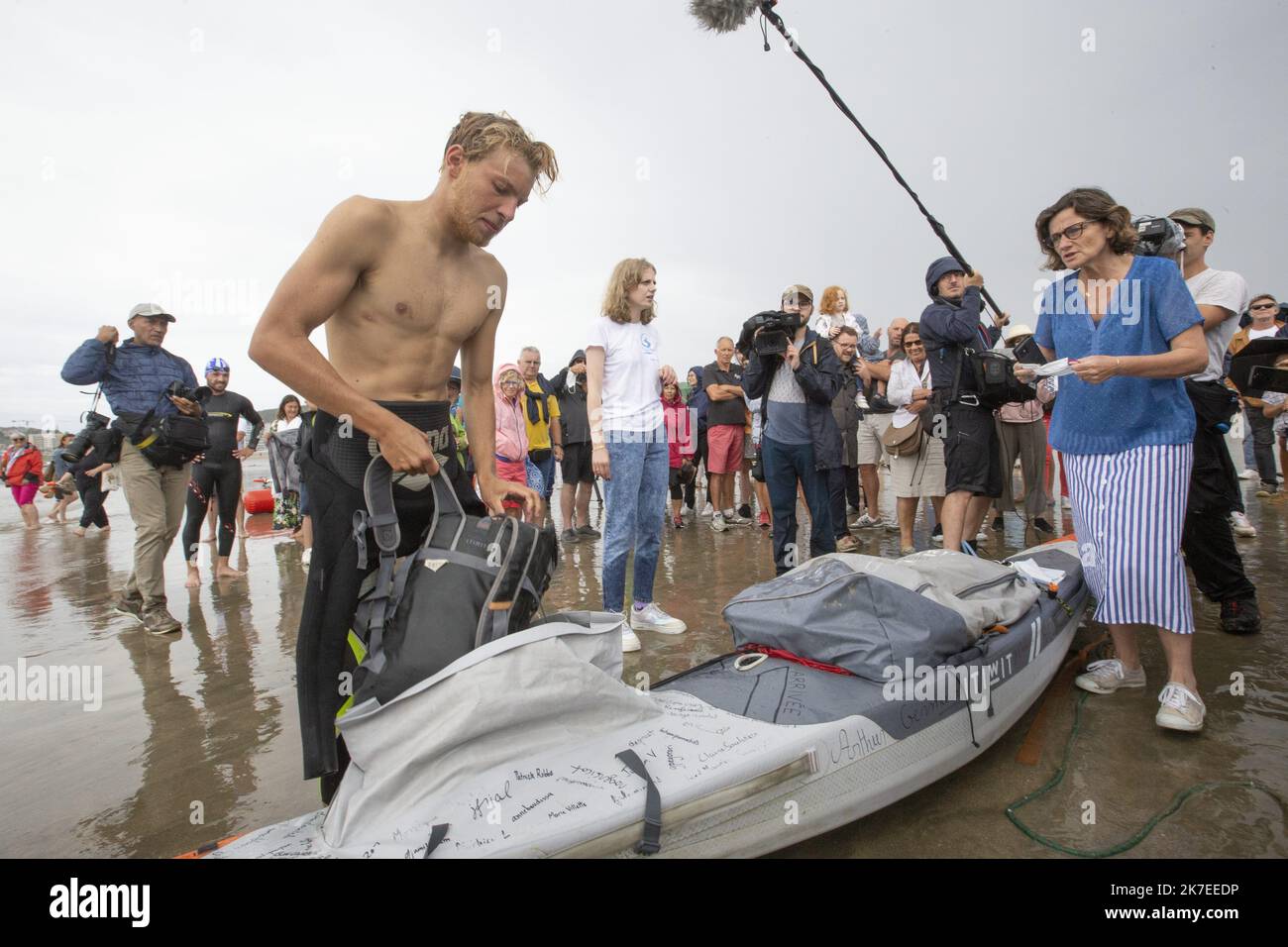 ©Quentin Déhais/MAXPPP - ©Quentin Déhais/Maxppp - Le Havre le 24/07 ...