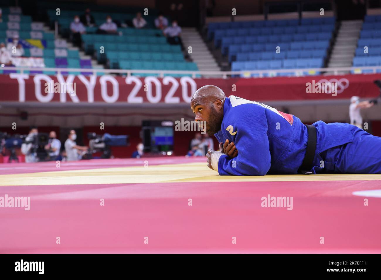 ©PHOTOPQR/NICE MATIN/Sebastien Botella ; Tokyo ; 30/07/2021 ; Teddy ...
