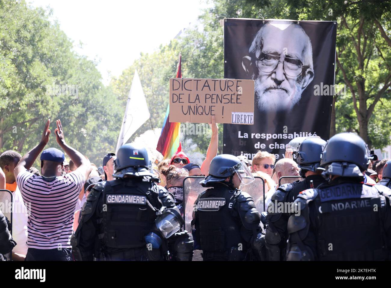 ©PHOTOPQR/LE PARISIEN/Delphine Goldsztejn ; Paris ; 14/08/2021 ...