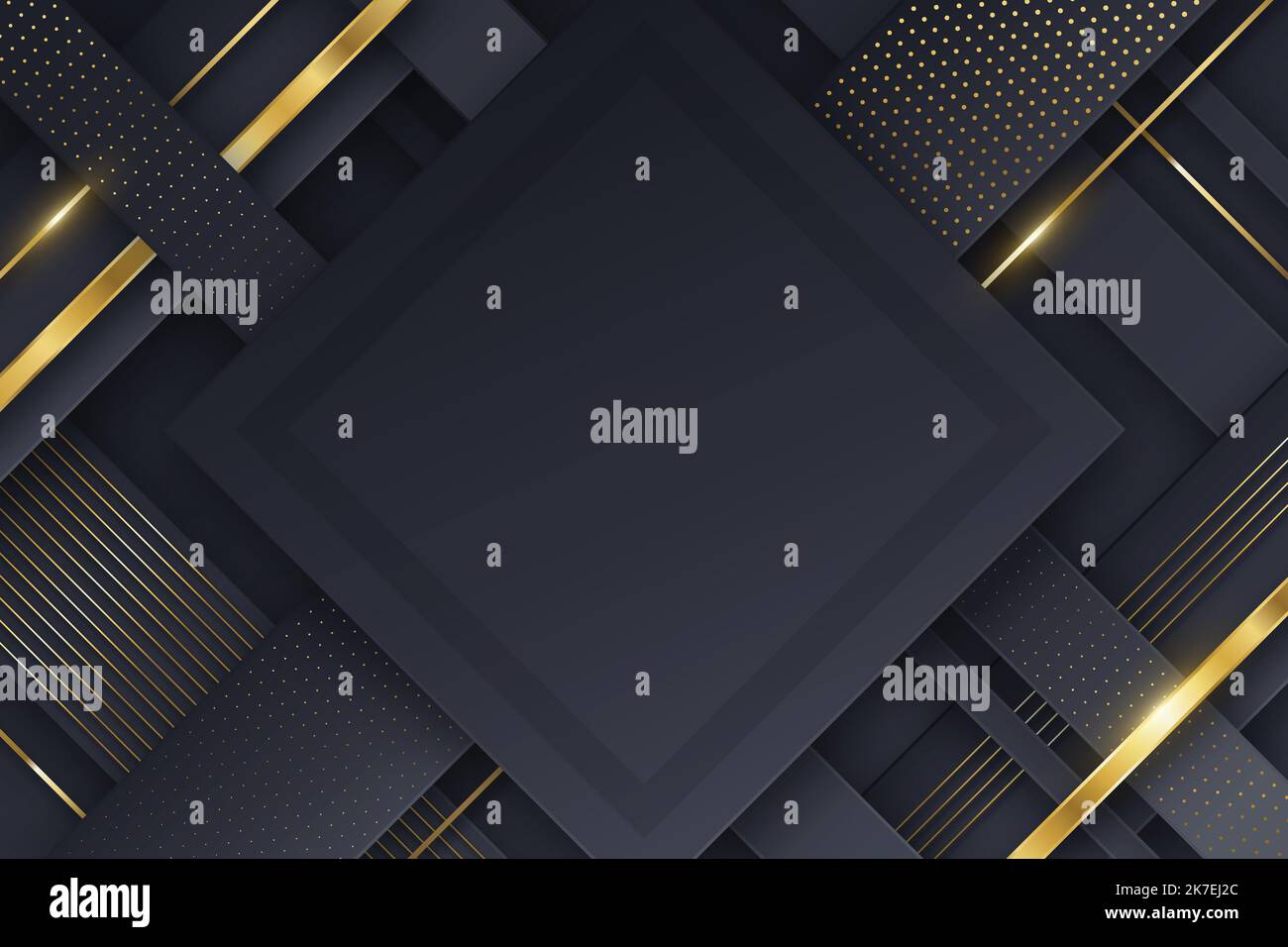 realistic luxury background with golden lines vector design ...