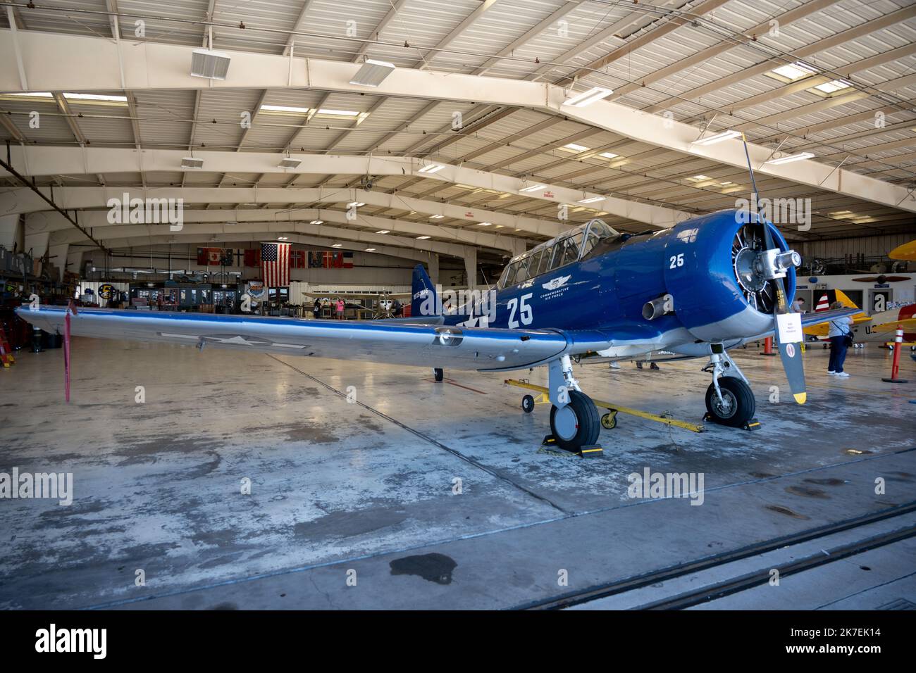 North American T-6 Texan Stock Photo - Alamy