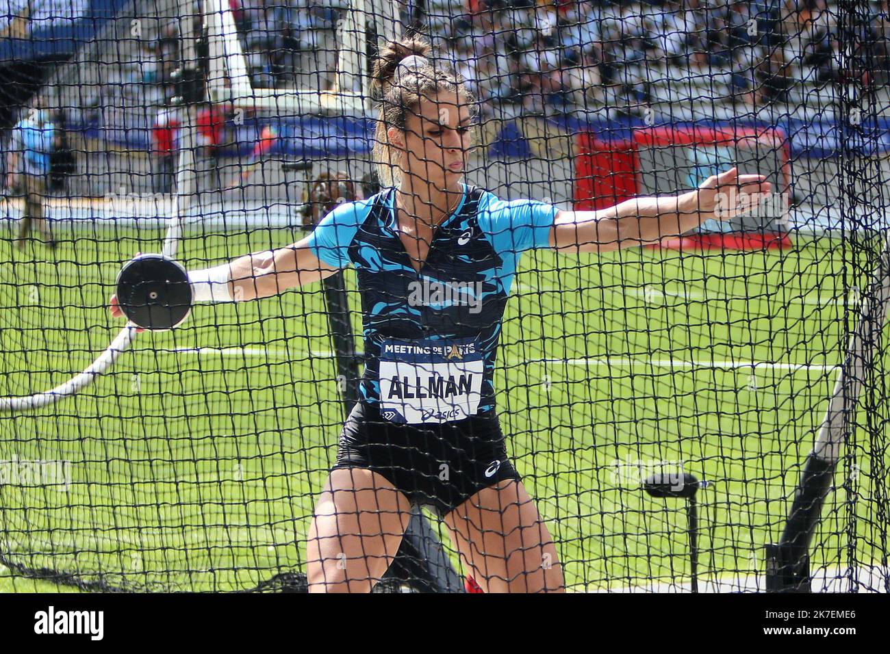 ©Laurent Lairys/MAXPPP - Valerie Allman of USA Discus Throw Women ...