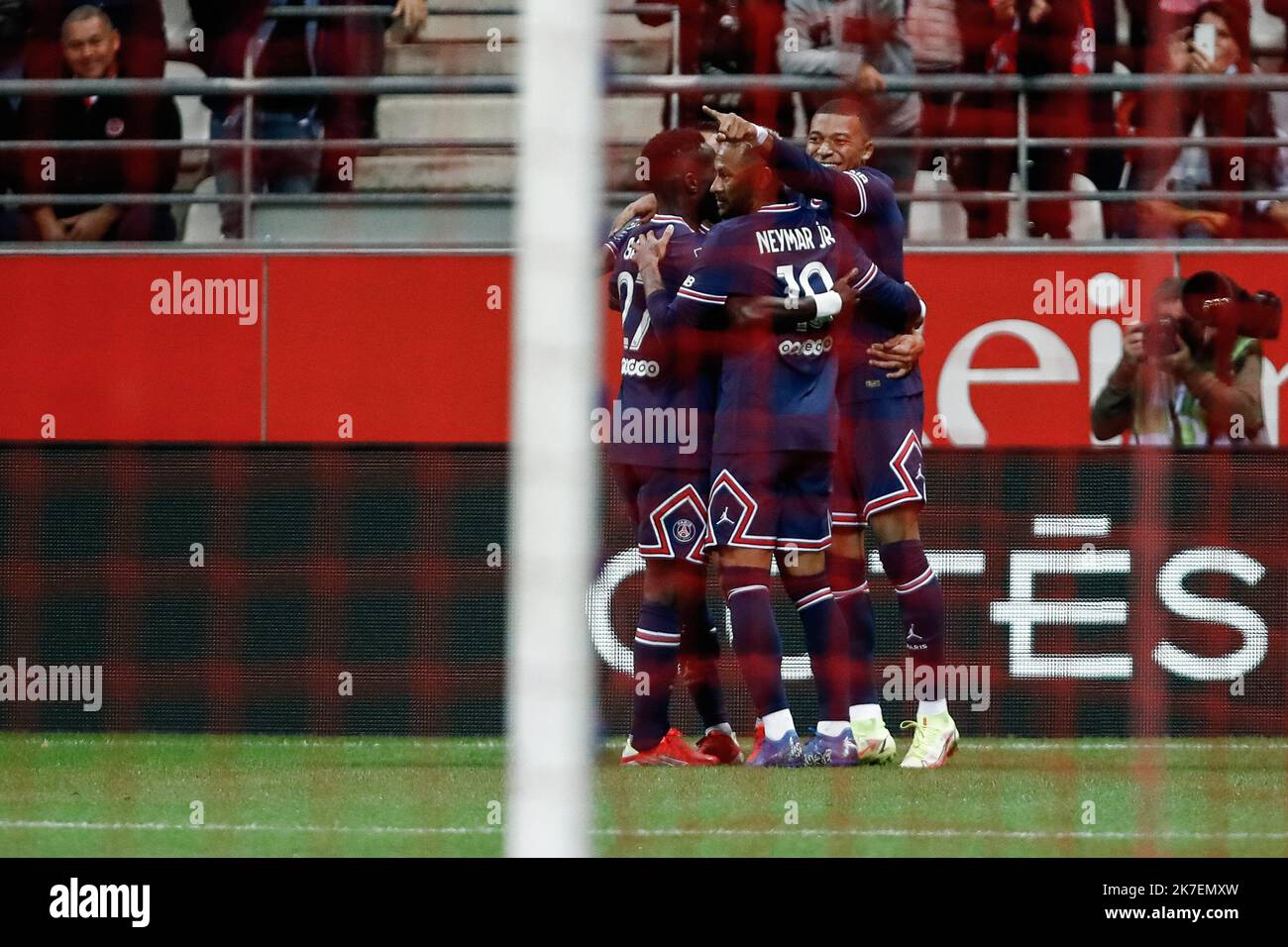 Kylian mbappe celebration 2021 hi-res stock photography and images - Alamy