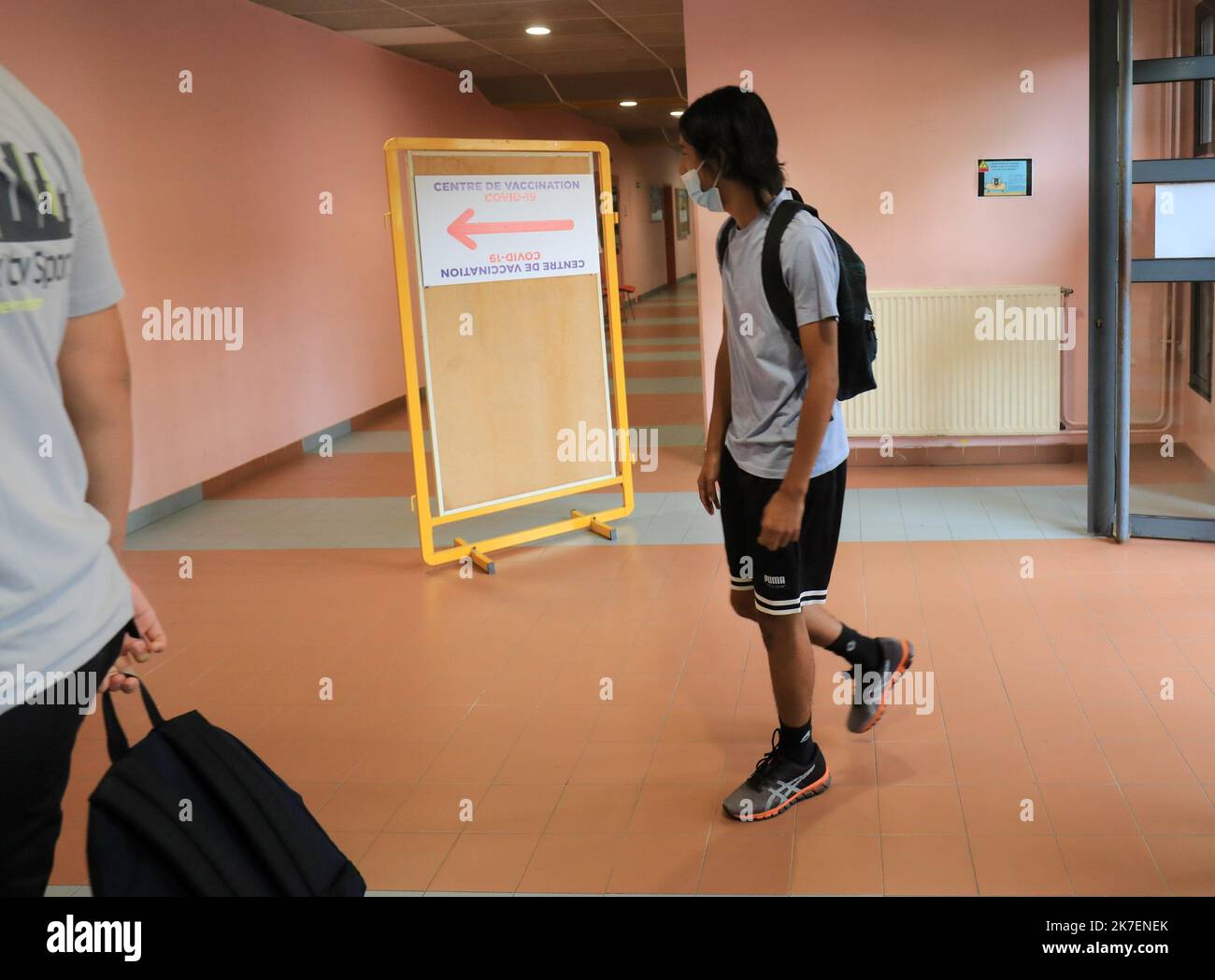 ©PHOTOPQR/NICE MATIN/FRANTZ BOUTON ; la trinite ; 02/09/2021 ; RENTREE ...