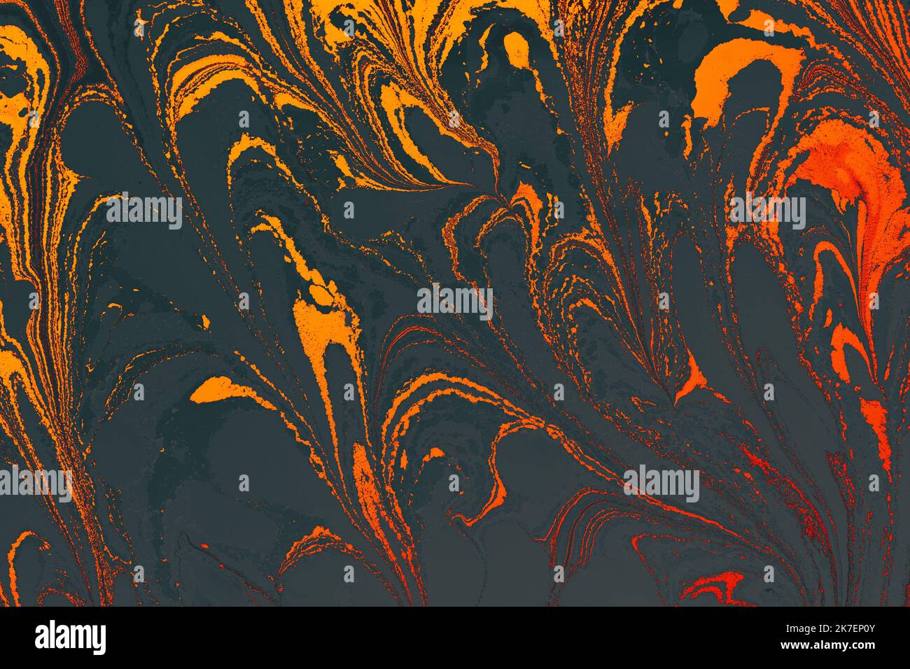 Abstract marbling floral pattern for fabric,tile design. background ...