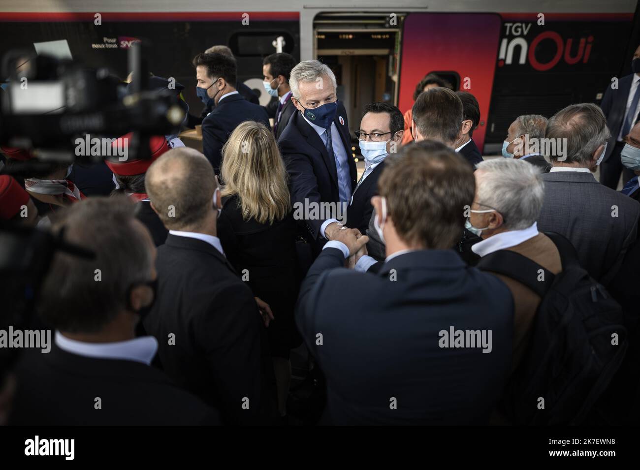 @ Pool/ELIOT BLONDET/Maxppp, France, paris, 2021/09/17 French Economy ...