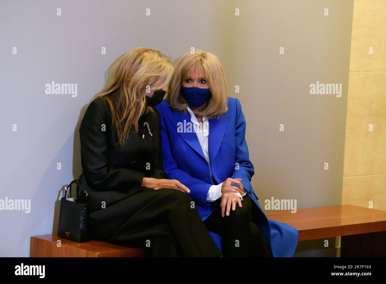 @ Pool/ Jacques Witt /Maxppp, France, Paris, 2021/09/28 Mareva ...