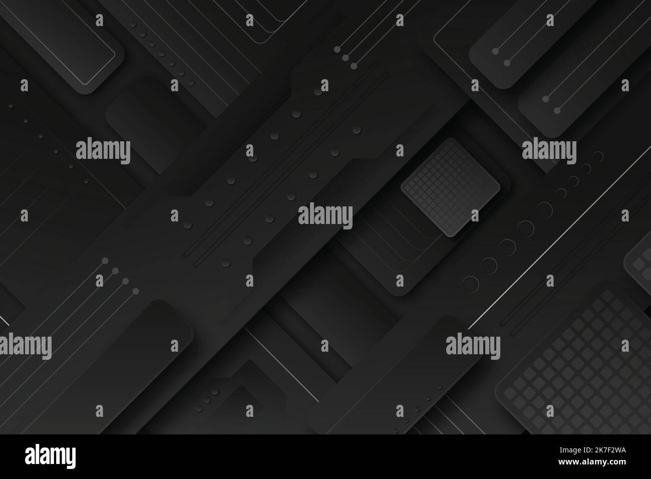 Black Abstract Background Vector Design Illustration Stock Vector Image