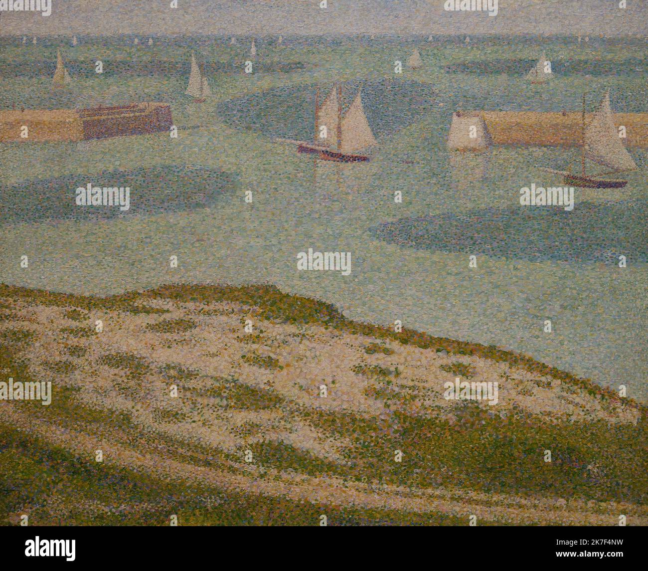 ©Active Museu/MAXPPP - ActiveMuseum 0000314.jpg / Port-en-Bessin ...